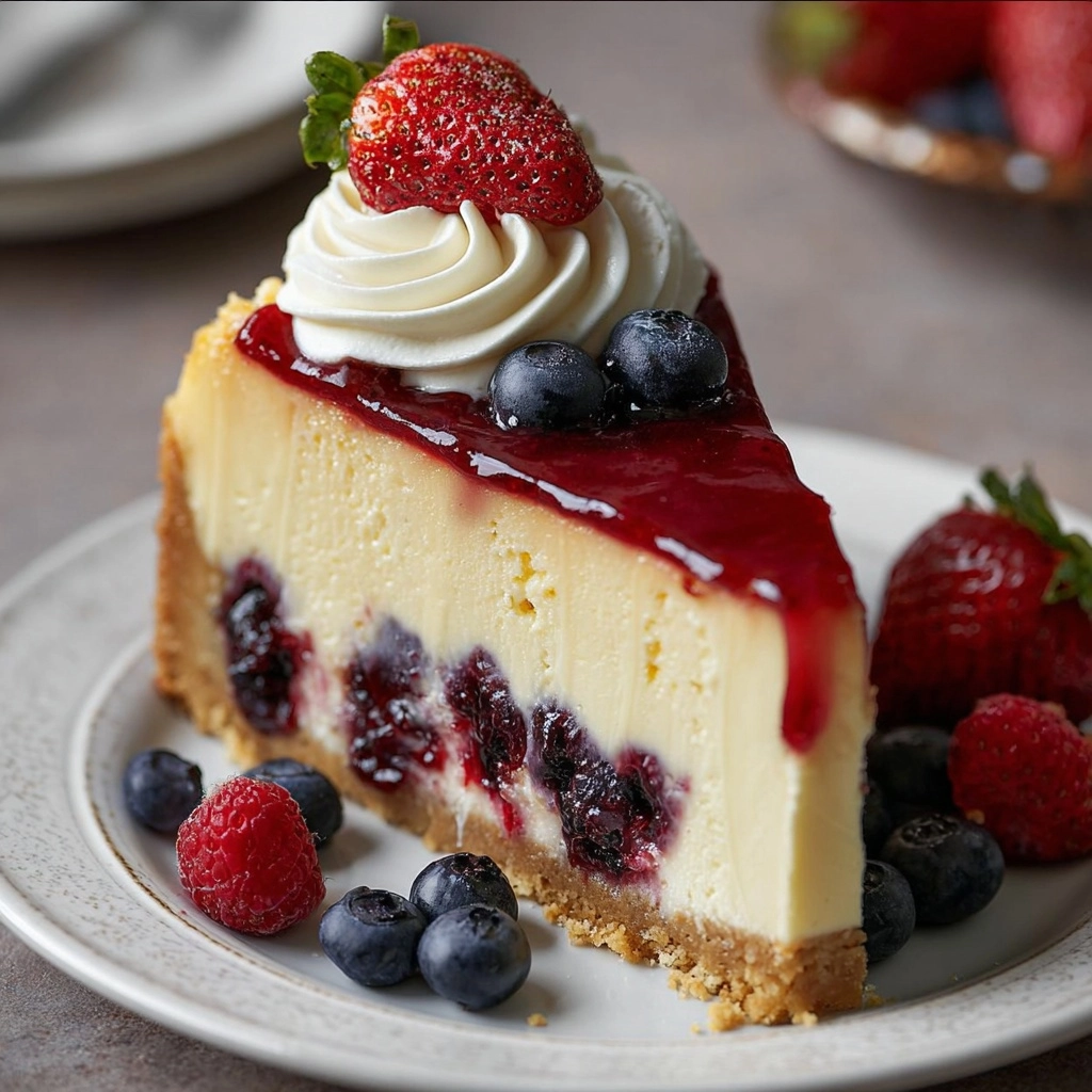 Berry Cheesecake Recipe 1